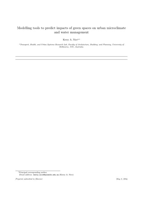 Dr Kerry Nice University Of Melbourne