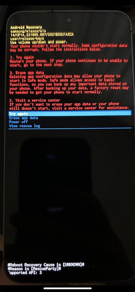 Oneui Update Causing Boot Loop Rgalaxys24