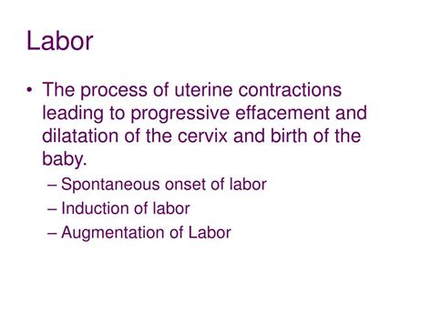 PPT Induction Of Labor PowerPoint Presentation Free Download ID