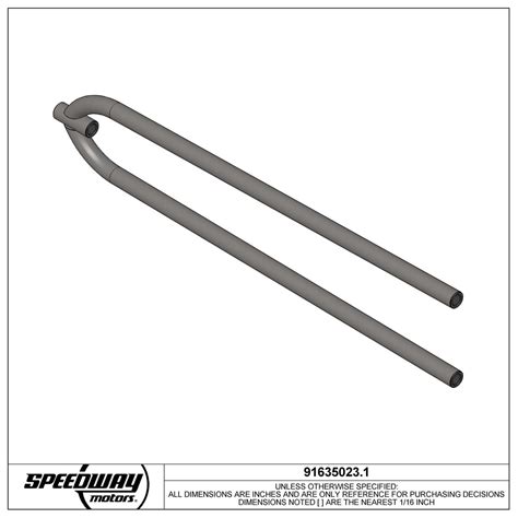 Front Hairpin Radius Rods 27 Inch Plain Steel