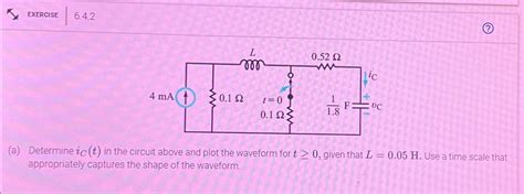 Solved EXERCISE A Determine IC T In The Circuit Chegg