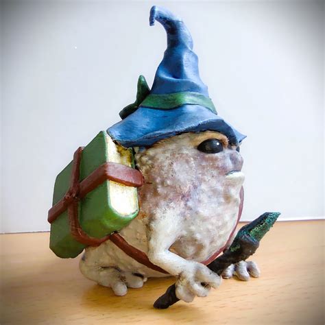 Stl File Wizard Frogger 🐸 ・3d Printing Model To Download・cults