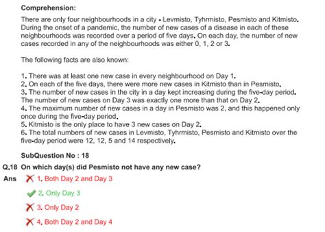 logical reasoning cat 2022 set 3 data interpretation and logical
