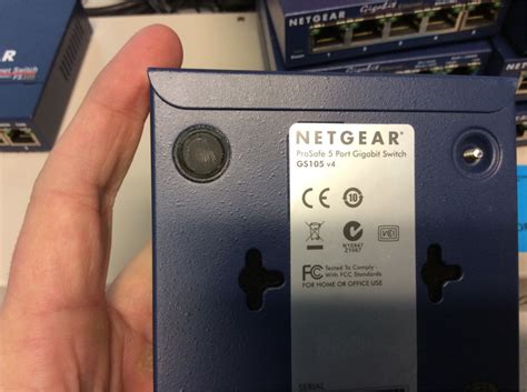 Surplus Marketplace Netgear Prosafe Port Gigabit Desktop Switch Gs