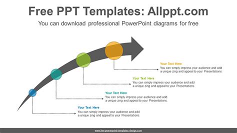 Ascending Arrow PowerPoint Diagram Template Powerpoint And Google Slides Saveslides Templates