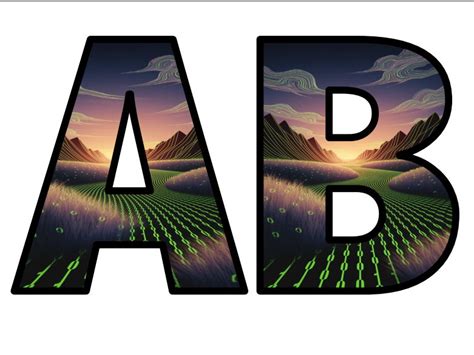 Binary Code 0 1 Cpu World Building Lettering Set Display Title Letters Numbers Signs Teaching