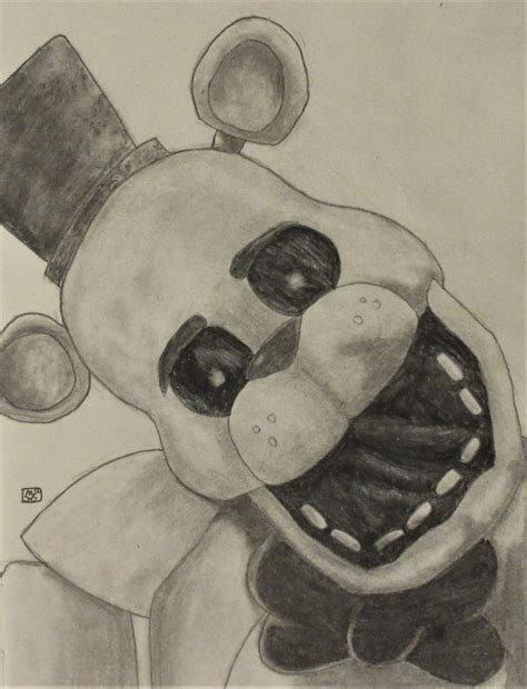 Golden Freddy Fazbear Drawing