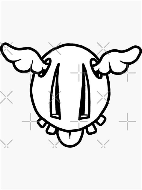 Dface Sticker For Sale By Lucypucko233 Redbubble