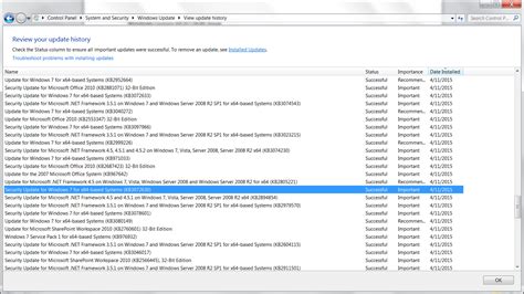 Windows Update KB Issue With SolidWorks Selfpac D