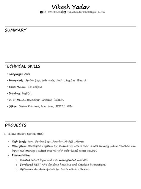 Vikash Yadav Pdf Java Programming Language Databases