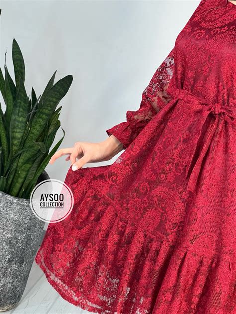 پیراهن مجلسی دانتل