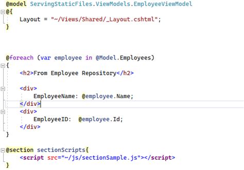 How To Make A Section Optional In Aspnet Core Mvc By Saisiva Medium