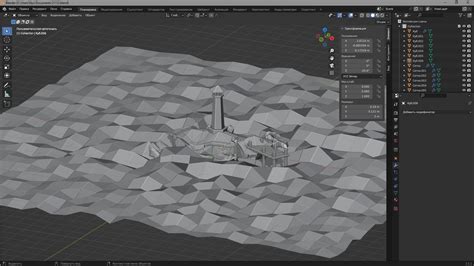 Моя вторая работа в блендер 3 часа Пикабу
