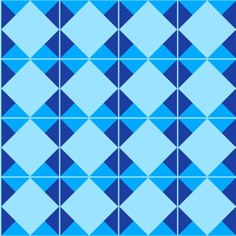 Seamless Geometric Tile Pattern Background With Vector Illustration