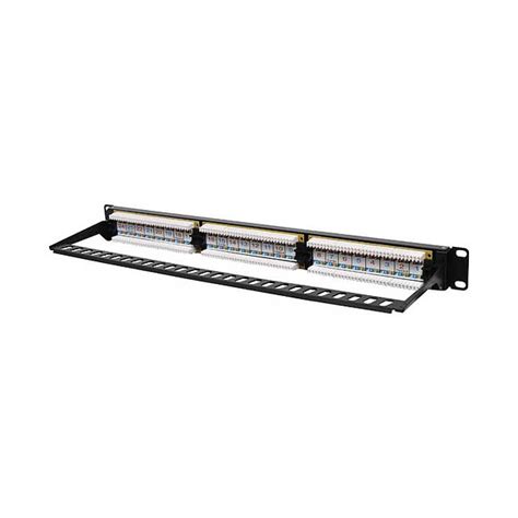 Global Cat6a Utp Patch Panel 24 Port