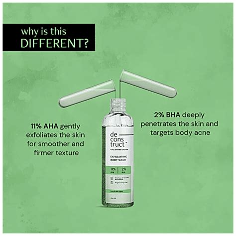 Buy Deconstruct Exfoliating Body Wash Reduces Acne Online At Best