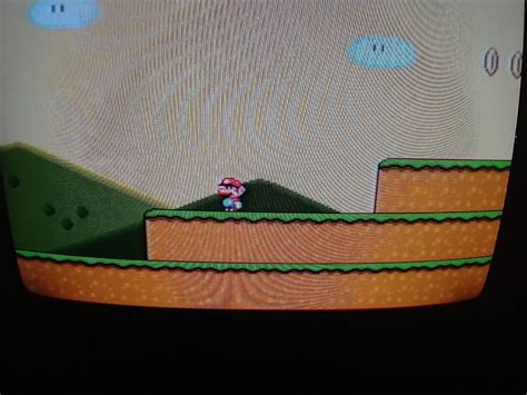 Snes 9x With Wii Composite On A Sharp No Calibrating Just Sharpened