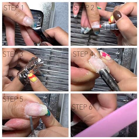 How To Remove Gel Polish Fake Nails Acrylic More Complete Guide