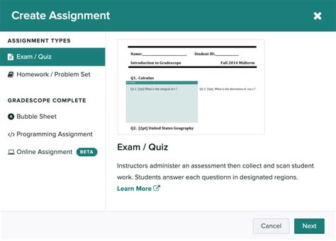 Gradescope Una Herramienta Para La Evaluación Educativa Con Ia