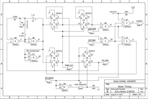 Martin E Meserve K7MEM Accu Keyer CMOS Conversions