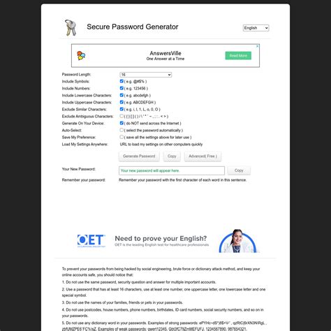 Passwordsgenerator Boringcashcow