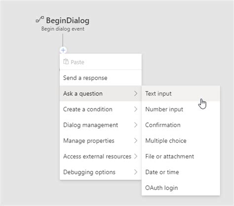 Botframework Any Examples Of Using Adaptive Card As Input Form In Composer Stack Overflow