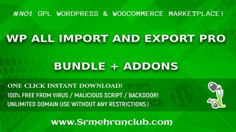 WP All Import And Export Pro Bundle Addons Srmehranclub Com