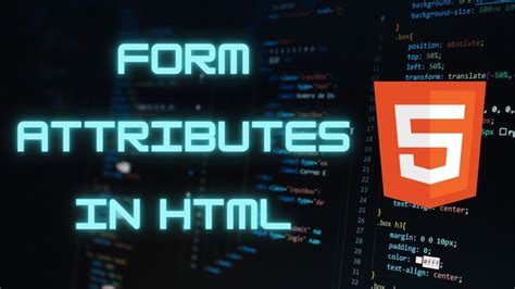Form Attributes In Html In Hindi Html 5 Tutorial For Beginners In Hindi 4 Youtube