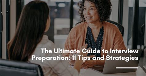 The Ultimate Guide To Interview Preparation 11 Tips And Strategies