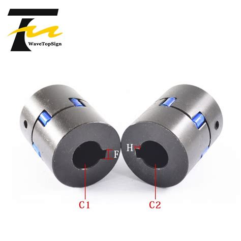 Wavetopsign L Type Three Jaw With Keyway Coupling Grandado