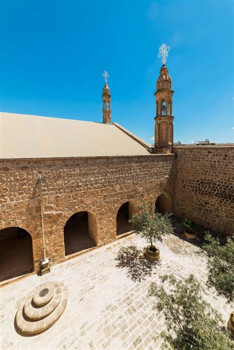 Mor Gabriel Monastery Em Midyat Mardin Turquia Foto De Stock Imagem