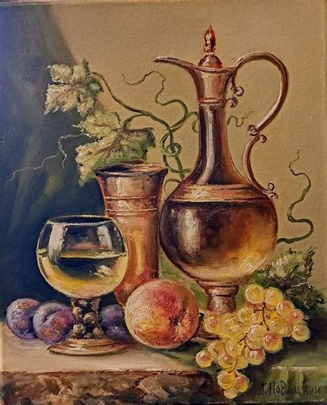 Натюрморт окт 22 Живопись фруктов Краска Натюрморт