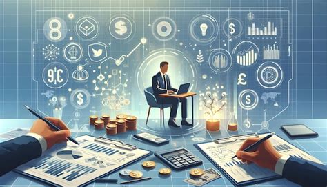 2d Minimalize Vector As Financial Advisor Developing Personalized