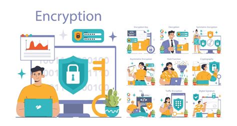 Encryption Flat Vector Images Over 17000