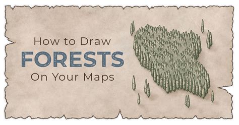 How To Draw Forests Map Effects