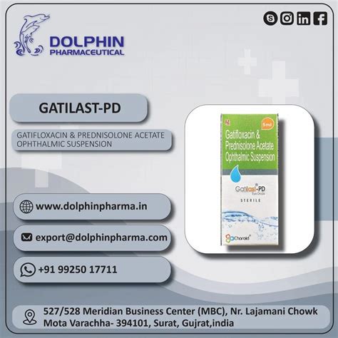 Gatifloxacin Prednisolone Acetate Eye Drops 03 5 Ml At ₹ 80piece