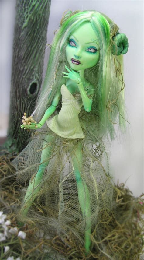 Forest Nymph By Nickiirose On Deviantart Custom Monster High Dolls