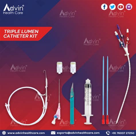 Triple Lumen Catheter