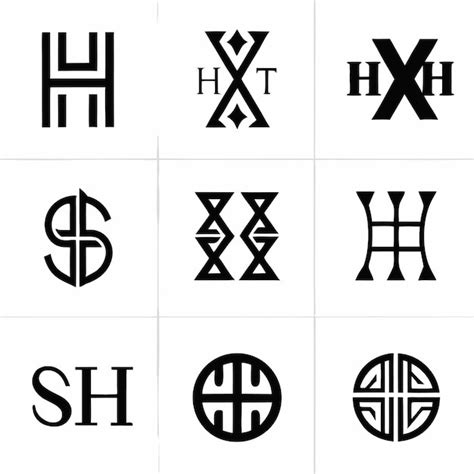 Monogram Letter Logo Alphabet Design Premium Ai Generated Vector