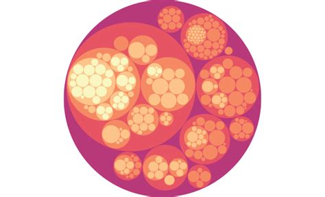 circle packing charts data visualization and human rights