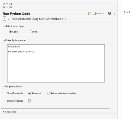 Run Python Code Run Python Statements Or Script Files In The Live
