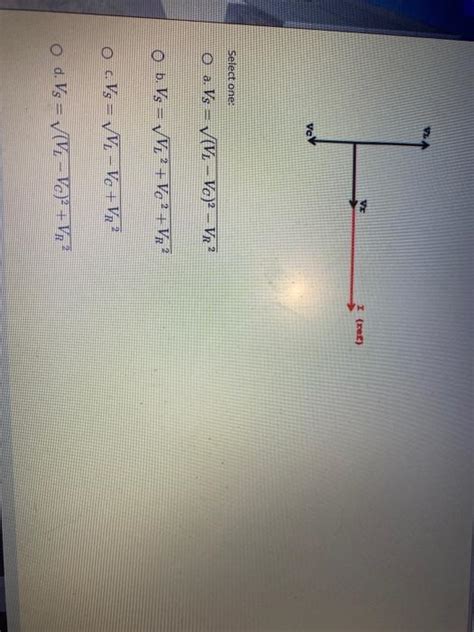 Solved The Total Voltage Can Be Calculated As Follows For Chegg Com