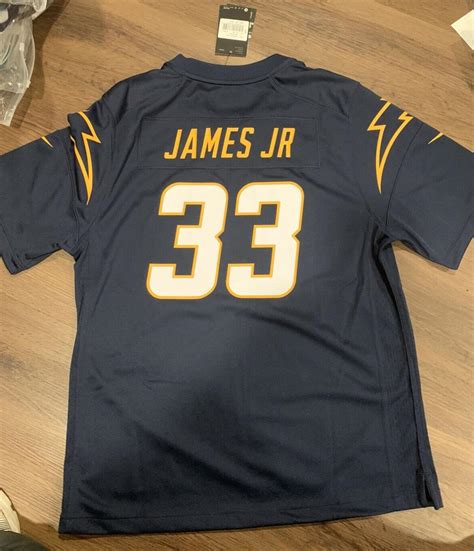 Derwin James Jr Nike Nfl On Field Jersey L A Chargers 33 Youth Xl Nwt