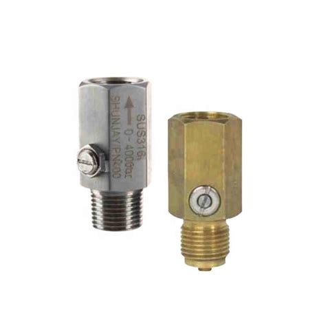 Brass Pressure Gauge Snubber Dampers For Reliable Control