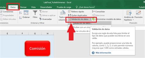 Validación De Datos