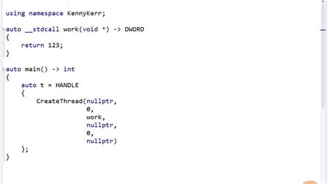 pluralsight modern c plus plus concurrency 02 02 windows threads نماشا