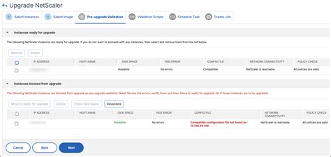 Use Jobs To Upgrade Netscaler Instances Configuration Jobs And Templates