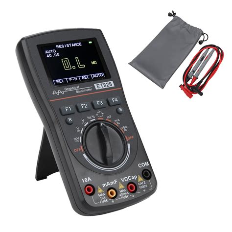 Digital Multimeter Digital Oscilloscope 1mhz Bandwidth Automatic Battery Operated Handheld For