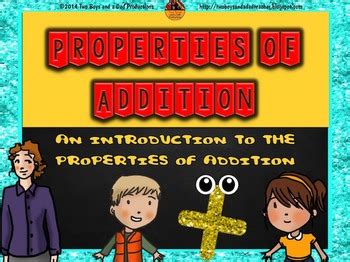 Properties Of Addition PowerPoint MOVIE Version TpT
