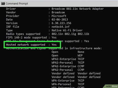 how to create a wifi hotspot using the command prompt